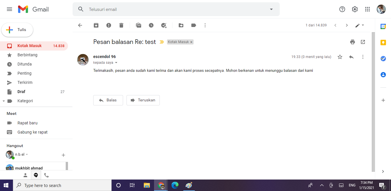Cara Membuat Email Balasan Otomatis (Auto Reply) di Gmail - Sahretech