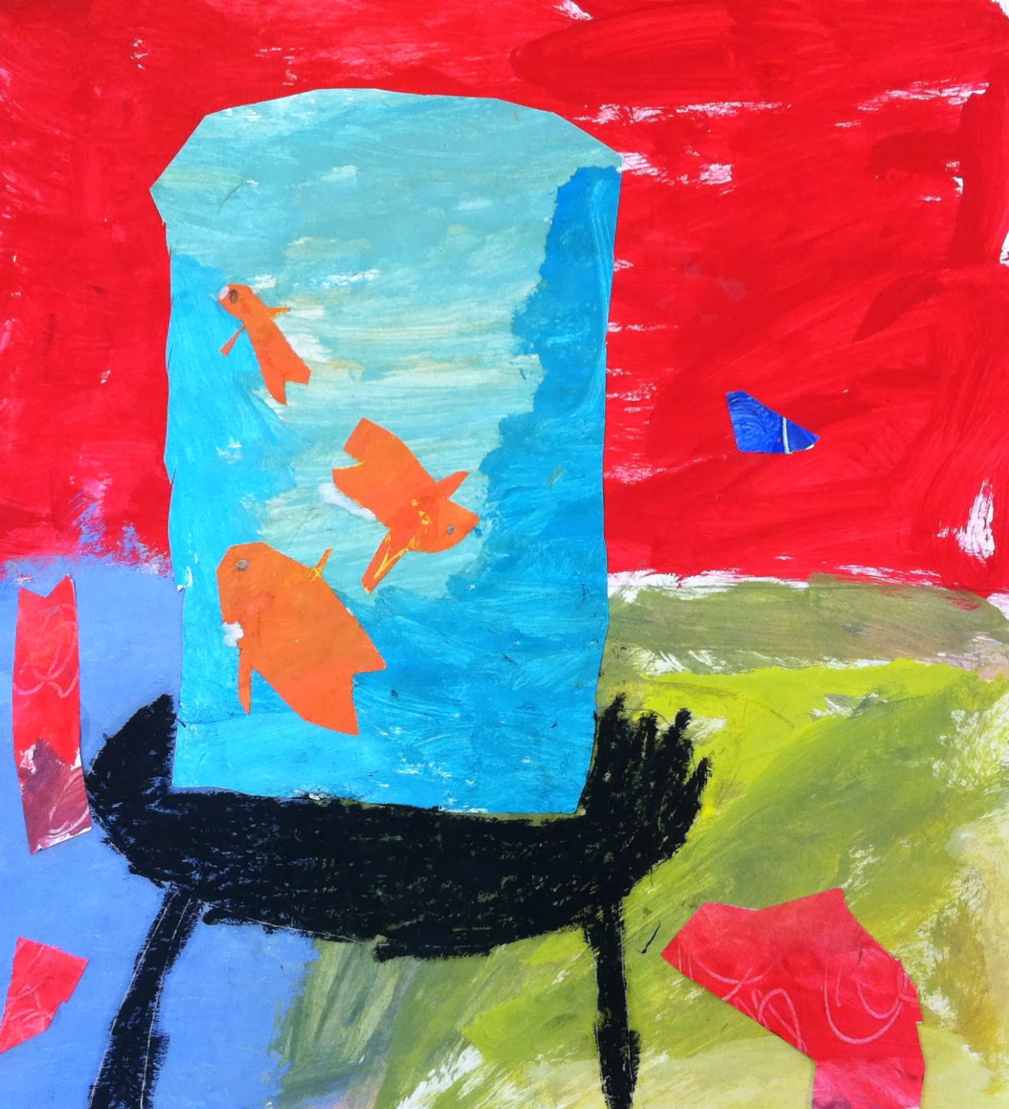 Artists For Kids: Kindergarten - Henri Matisse's Gold Fish Bowl and His ...
