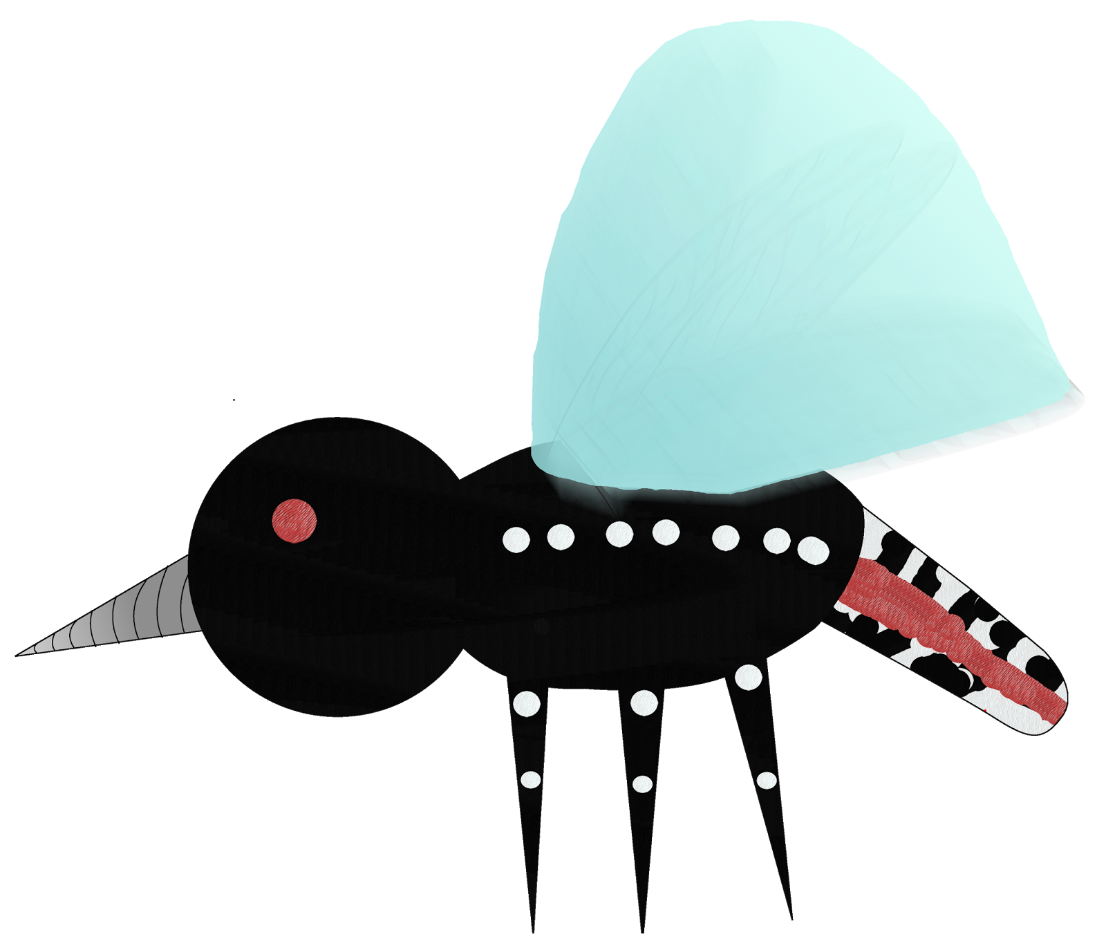 Morte ao Aedes: sprite de movimentação do mosquito