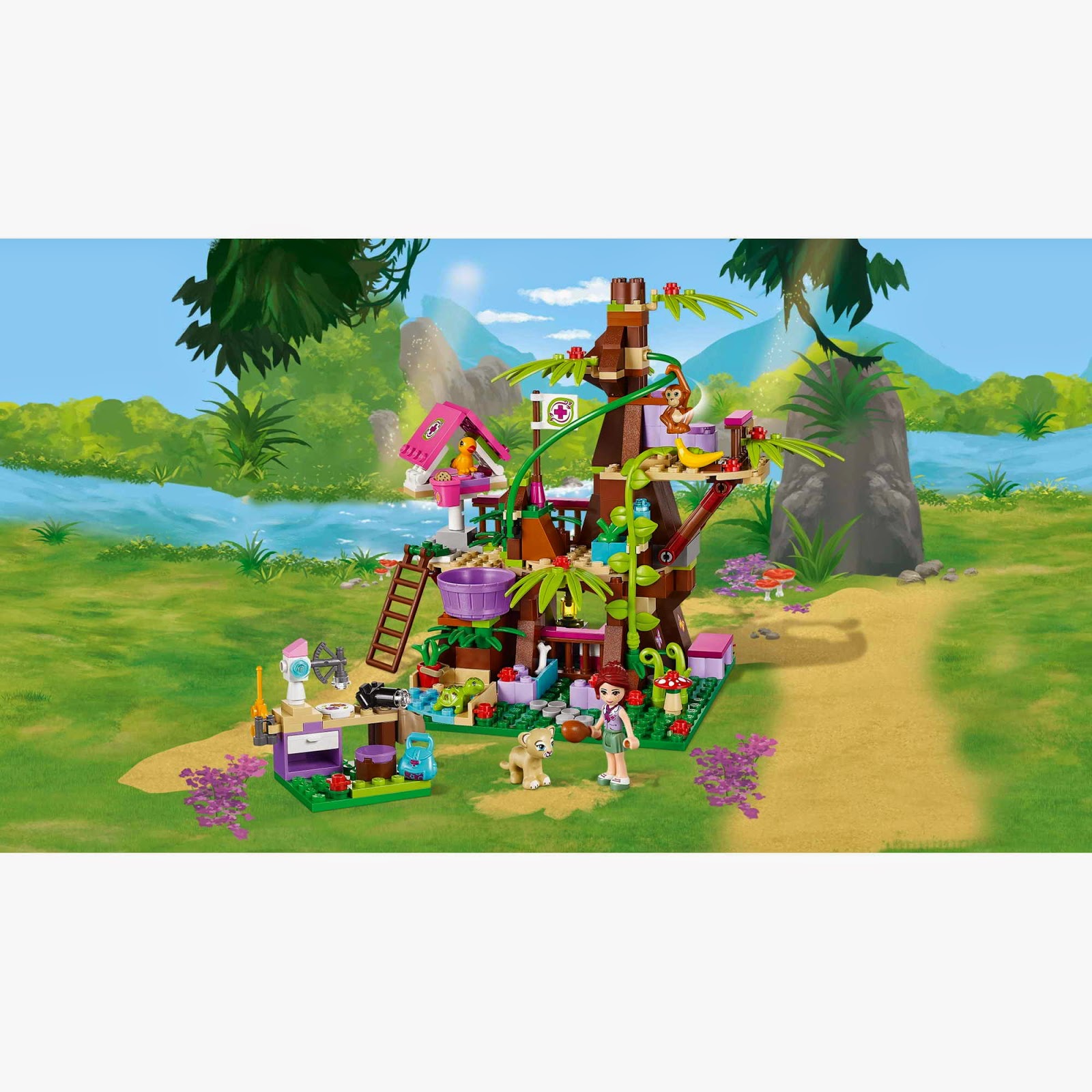 Jungle Tree Sanctuary Lego Friends at Luke Earsman blog