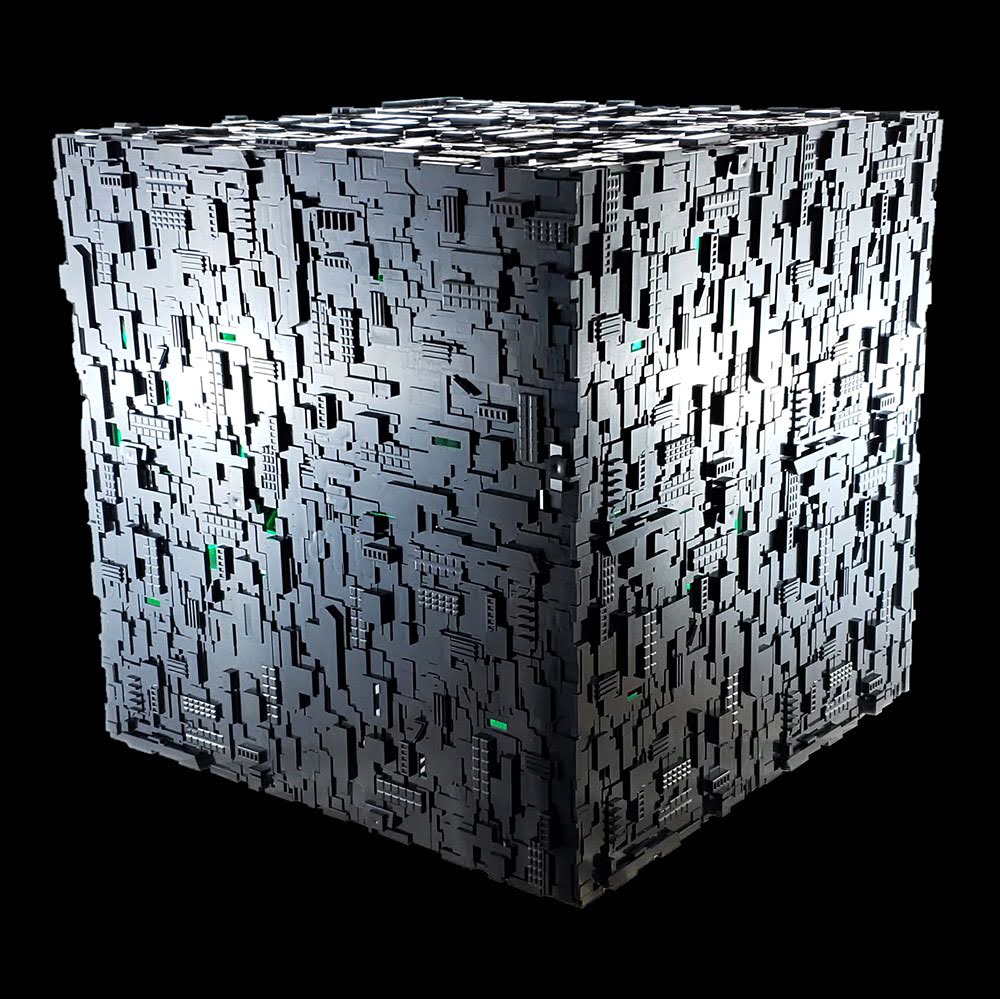 The Trek Collective: USS Enterprise and Borg Cube PCs, and other Trek ...