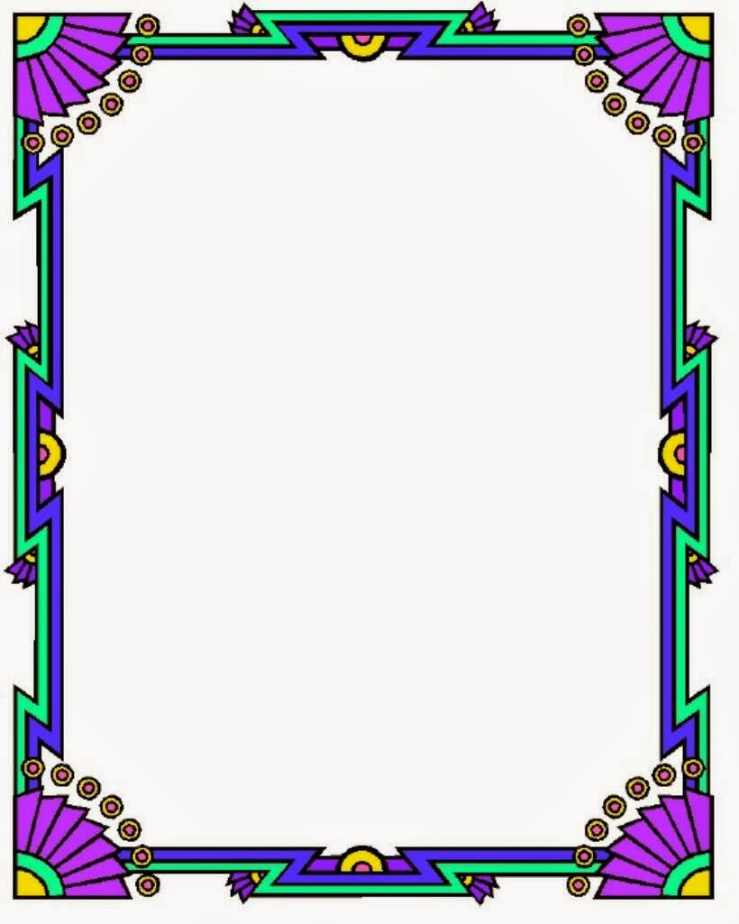 PRA SEKOLAH S K LONG JAAFAR: Jom jamu mata dengan border yang cantik-cantik