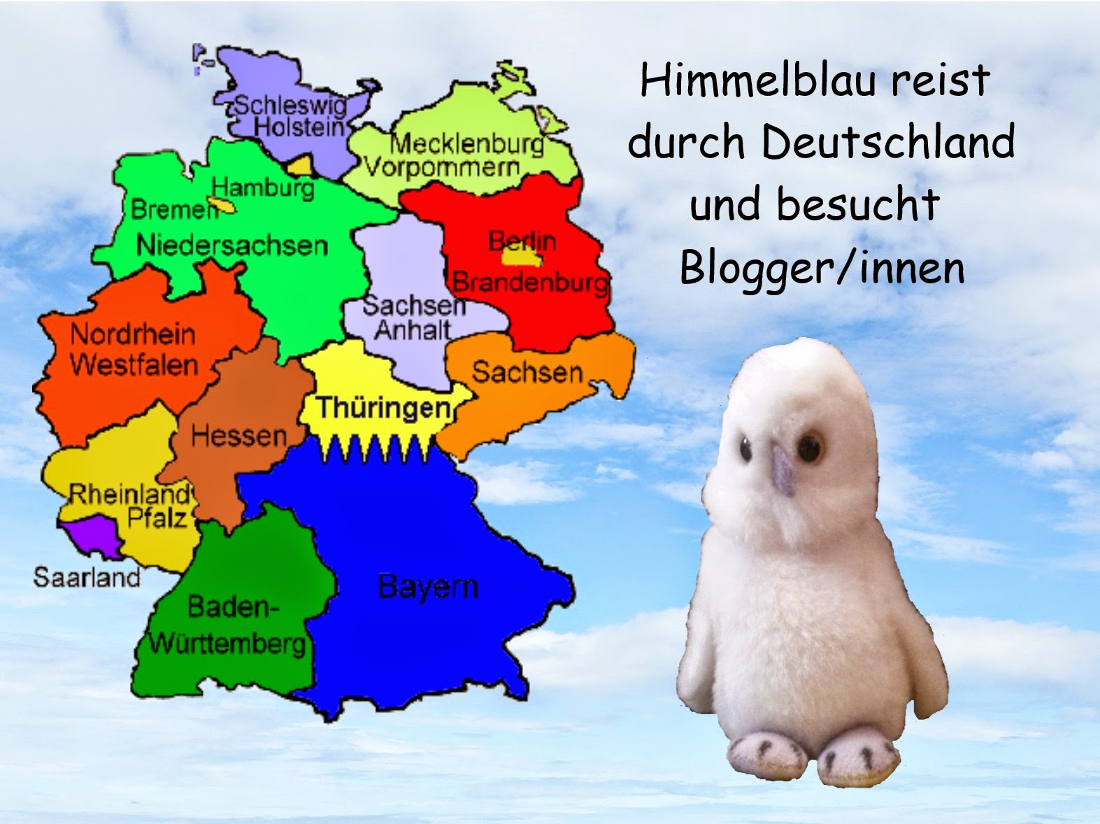 [Himmelblau macht Urlaub]: Hallo erstmal! | Zauberhafte Bücherwelt