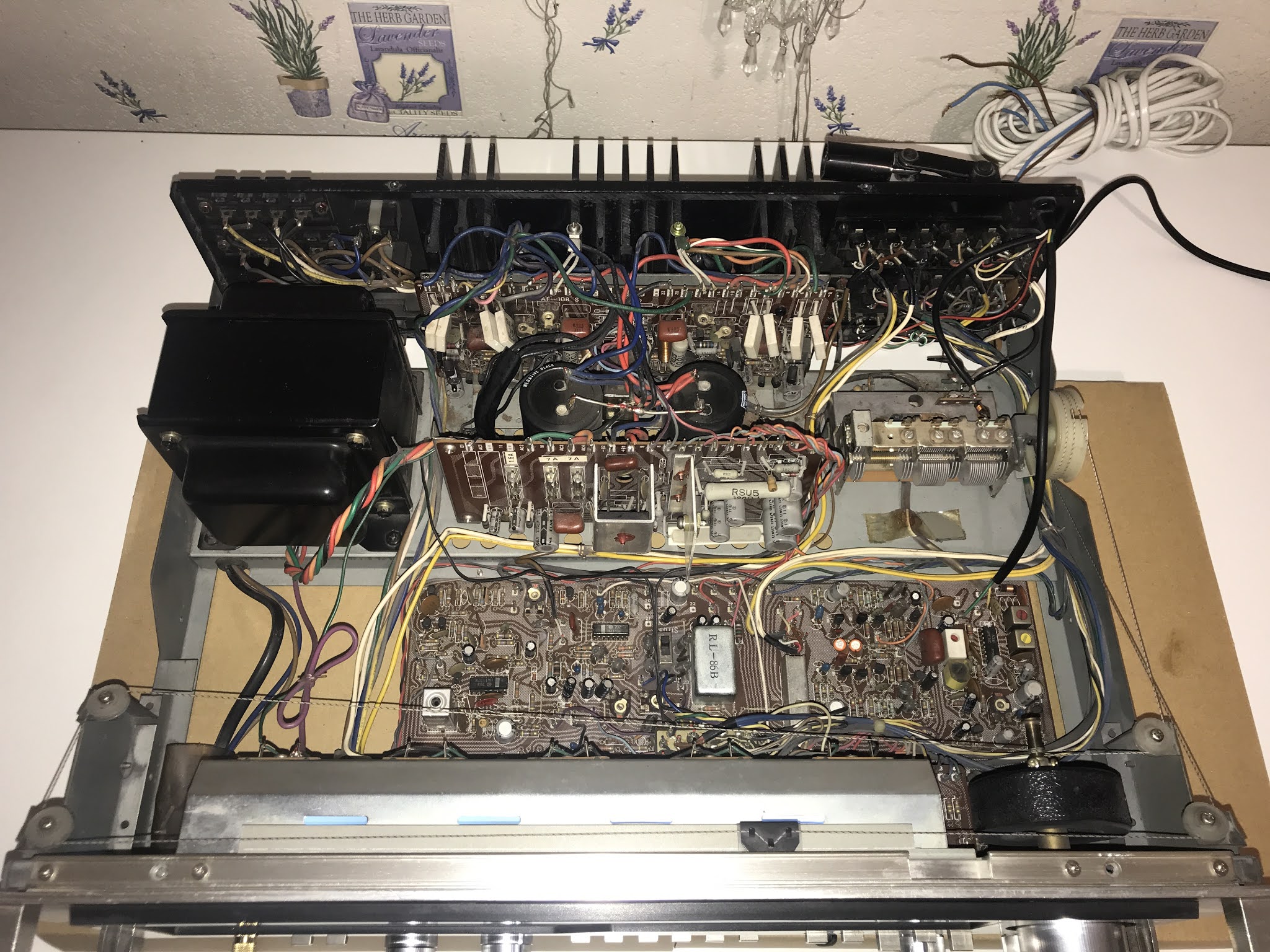 Infrequent Sound [sex.tex] technology: Rotel RX-803 AM/FM Stereo ...