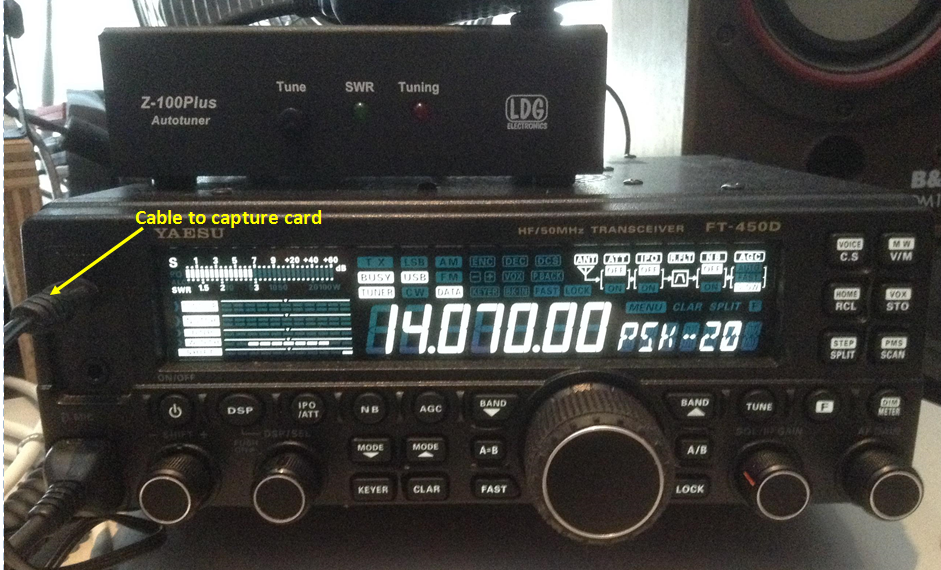 G8YPH: Digimodes on the Yaesu FT-450D