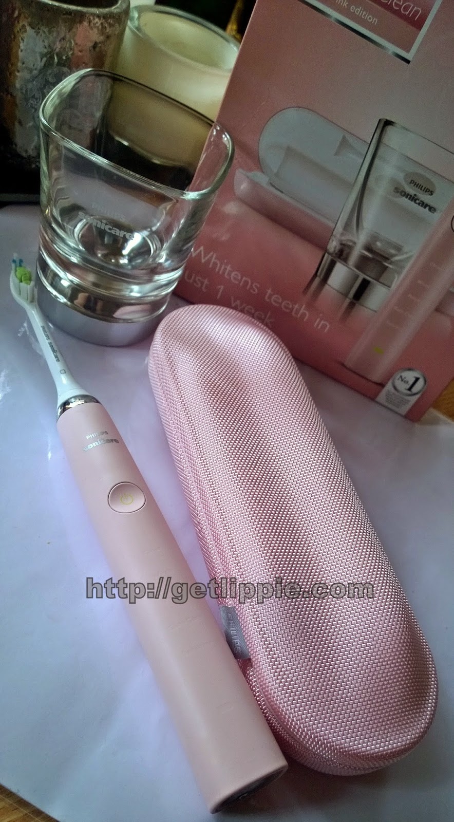Philips Sonicare Diamond Clean - Pink Edition - Get Lippie
