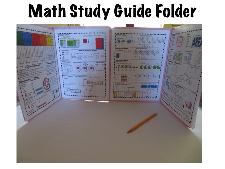 Teaching with Heart Matters : #TeachingHack No. 2 Math Study Guide Folder