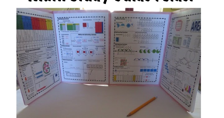Teaching with Heart Matters : #TeachingHack No. 2 Math Study Guide Folder
