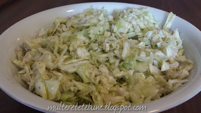 RETETE: Salata de varza