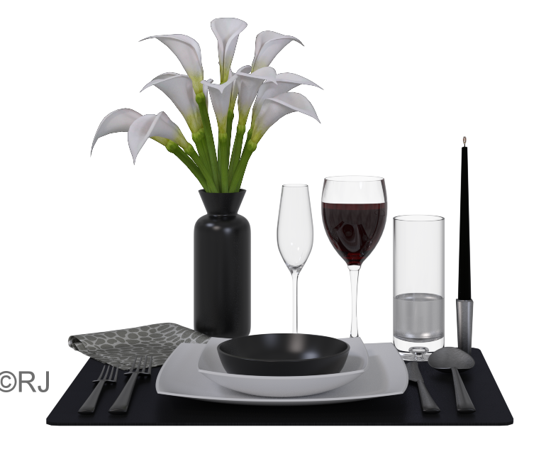 RJs Bits Bobs Props & Pieces: Fancy Table Settings