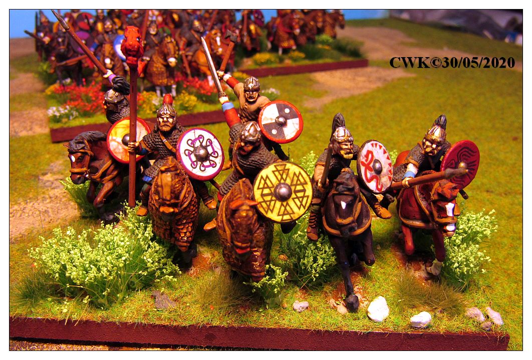 Impetus Armies in 28mm: Early Ostrogoths Basic Impetus army ,number five!!!