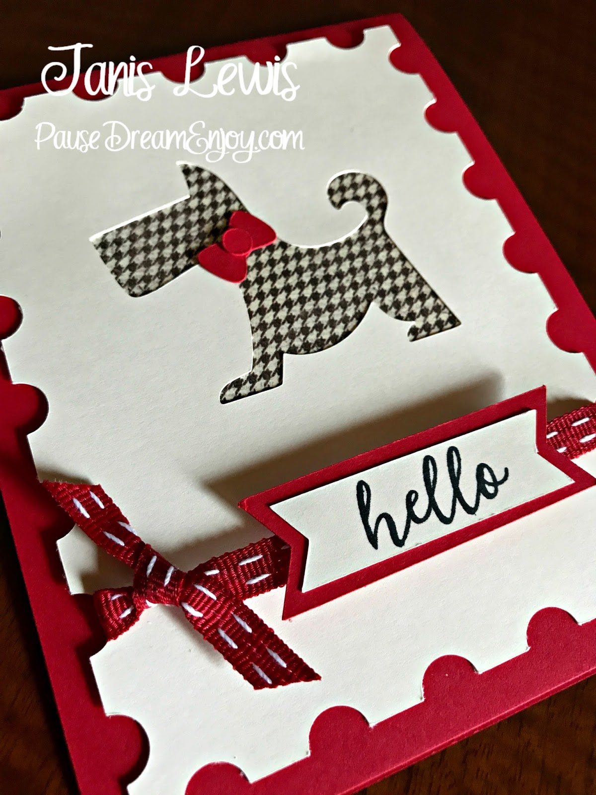 Pause Dream Enjoy: Hello Card