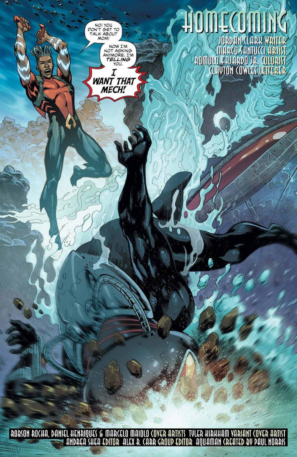 Weird Science DC Comics: PREVIEW: Aquaman #62