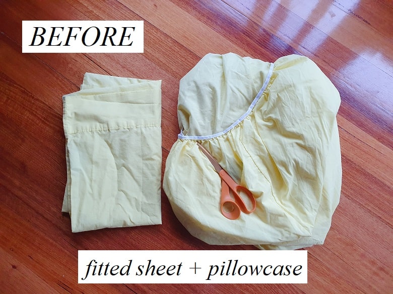 Yellow Belle Dress | Upcycled Fitted-Sheet Dress - Awarded as Top 100 ...