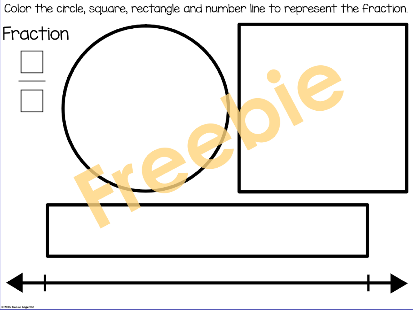 Tales from a Fourth Grade MathNut: Fraction Freebie