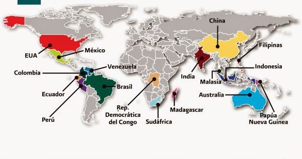 Cuidemos El Medio Ambiente PaÍses Megadiversos