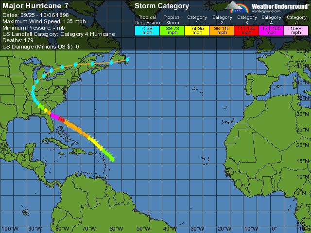 HURRICANES IN MIDDLE GEORGIA
