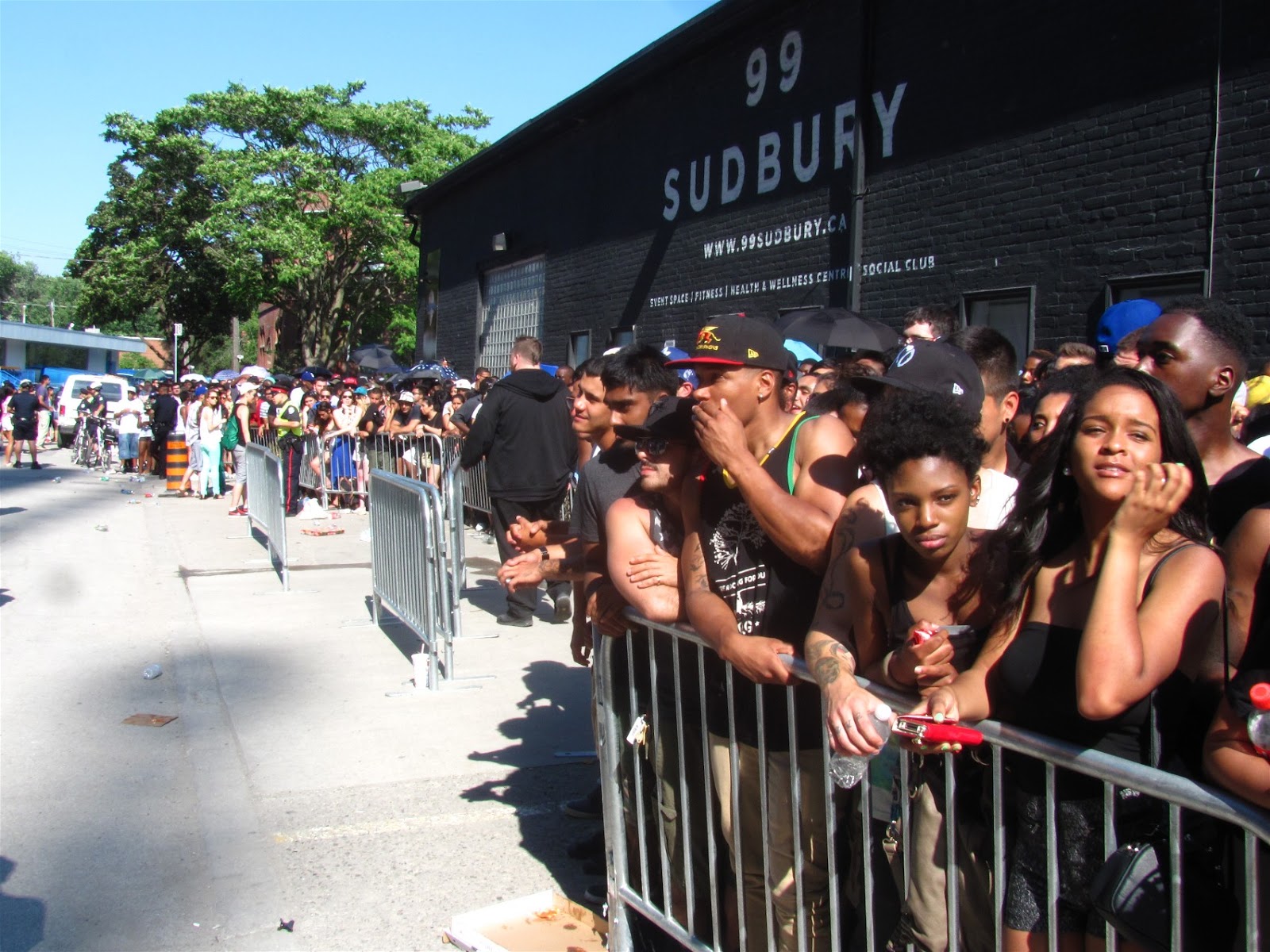 Teena in Toronto: J. Cole concert line-up, 99 Sudbury, Toronto, ON