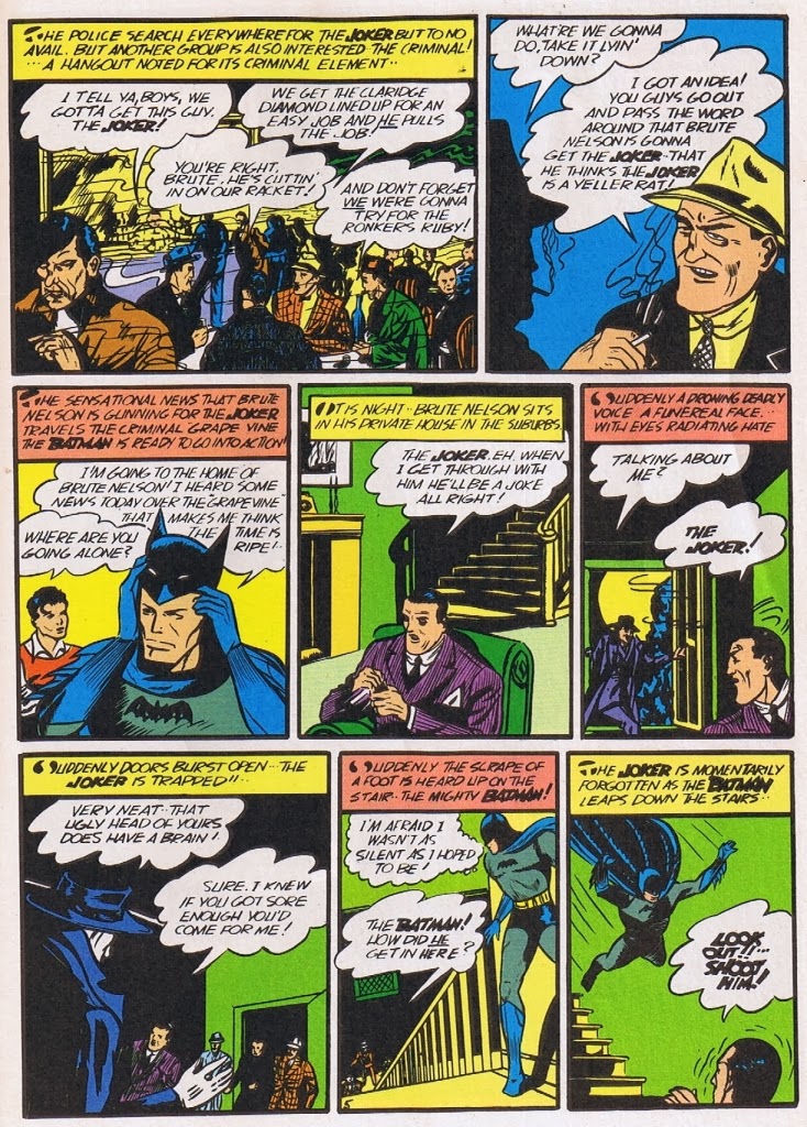The Great Comic Book Heroes: The Joker's first appearance in Batman #1 ...