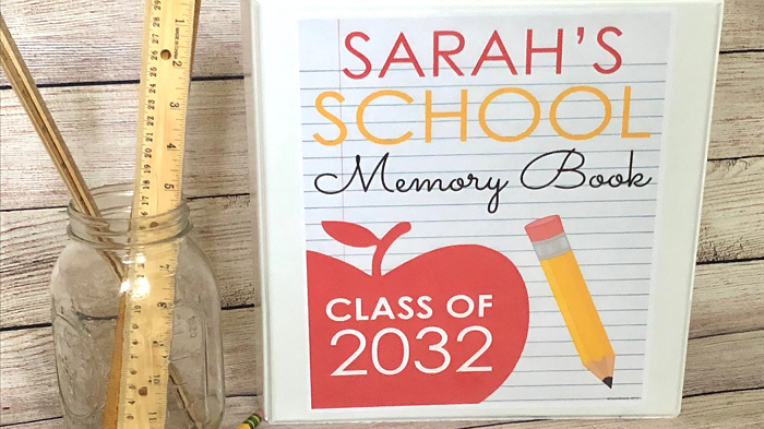 School Memory Book Freebie | Lets Play.Learn.Grow