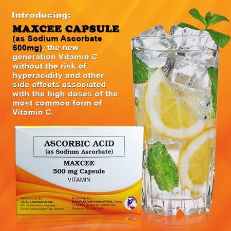 Maxcee Capsule - the new generation Vitamin C ~ MAXIPLEX