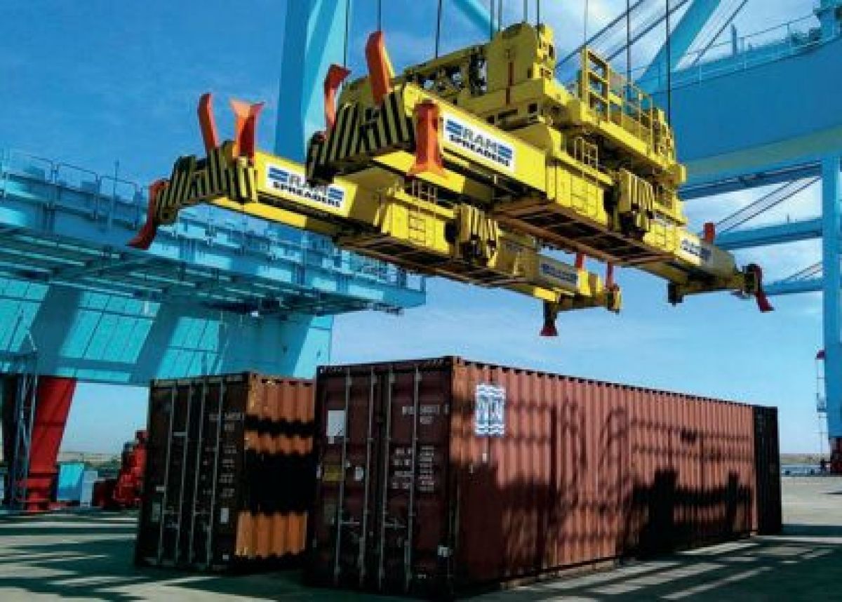 Pengertian Spreader Crane, Alat Bantu Container Crane. - Info ...