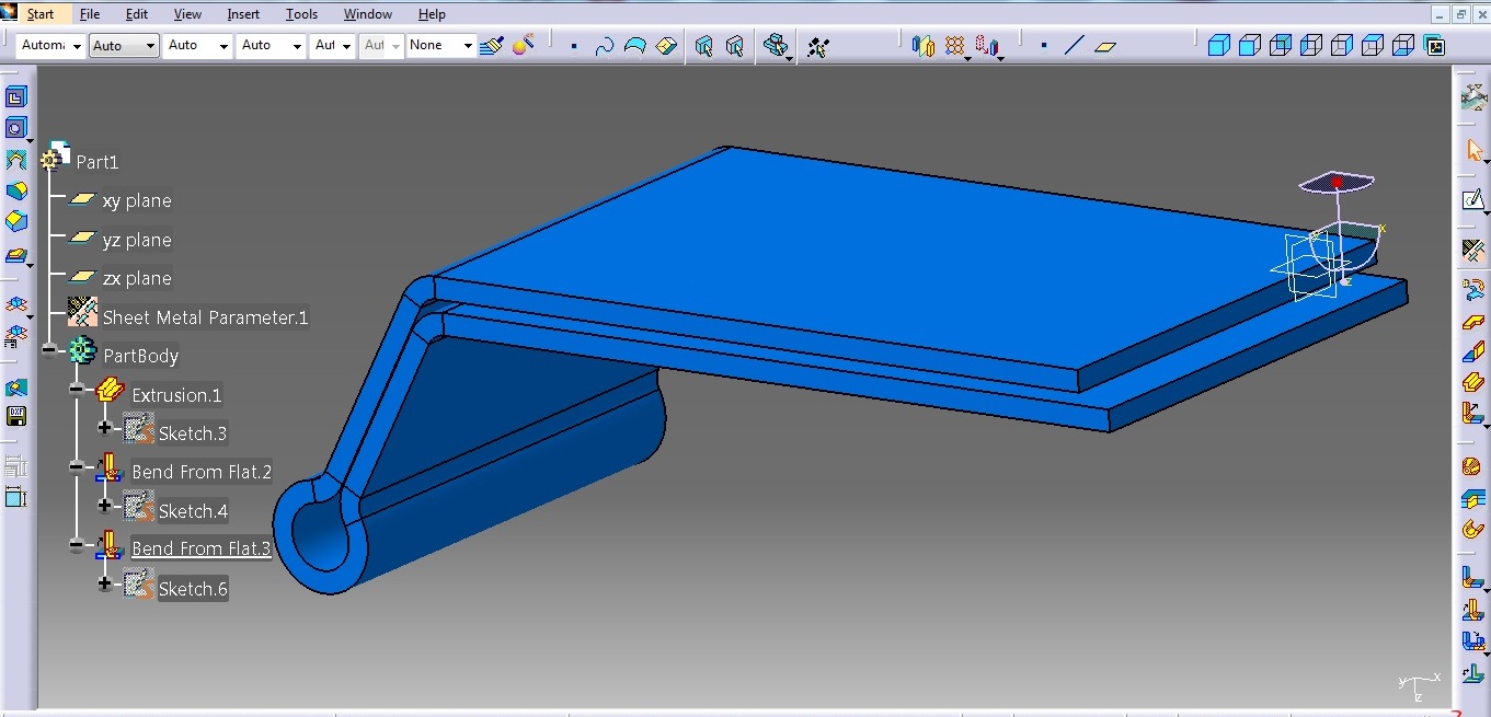 Catia Sheet Metal - CÂU LẠC BỘ CATIA