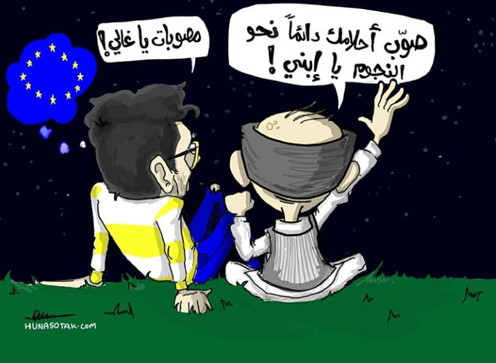 The story of the Libyan Caricaturist: Suhaib Tantoush