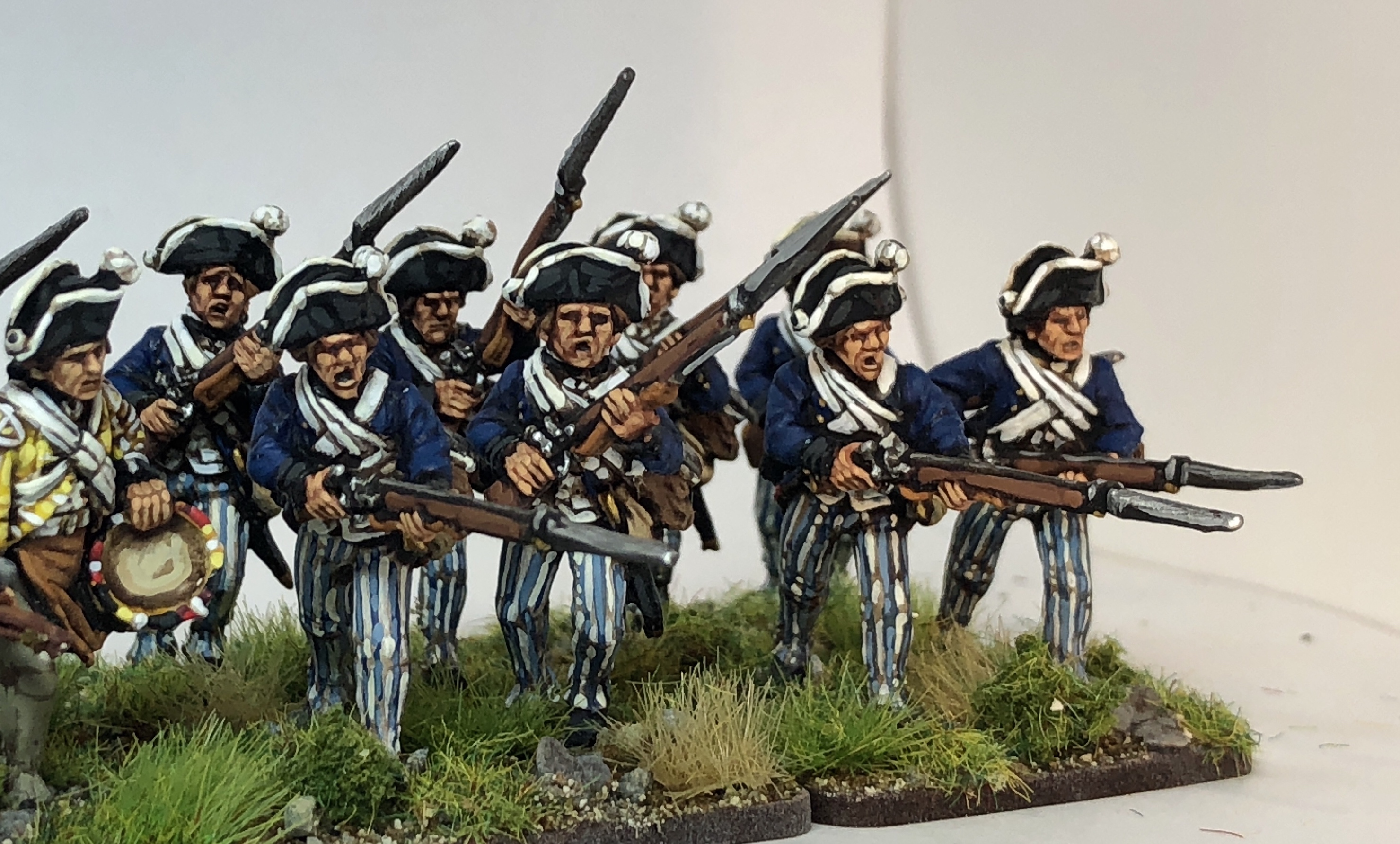 Brunswick Light Infantry Von Barner, 1777 (Saratoga)