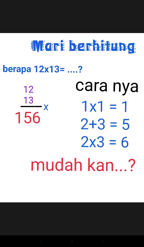 Cara berhitung cepat dan akurat untuk sd