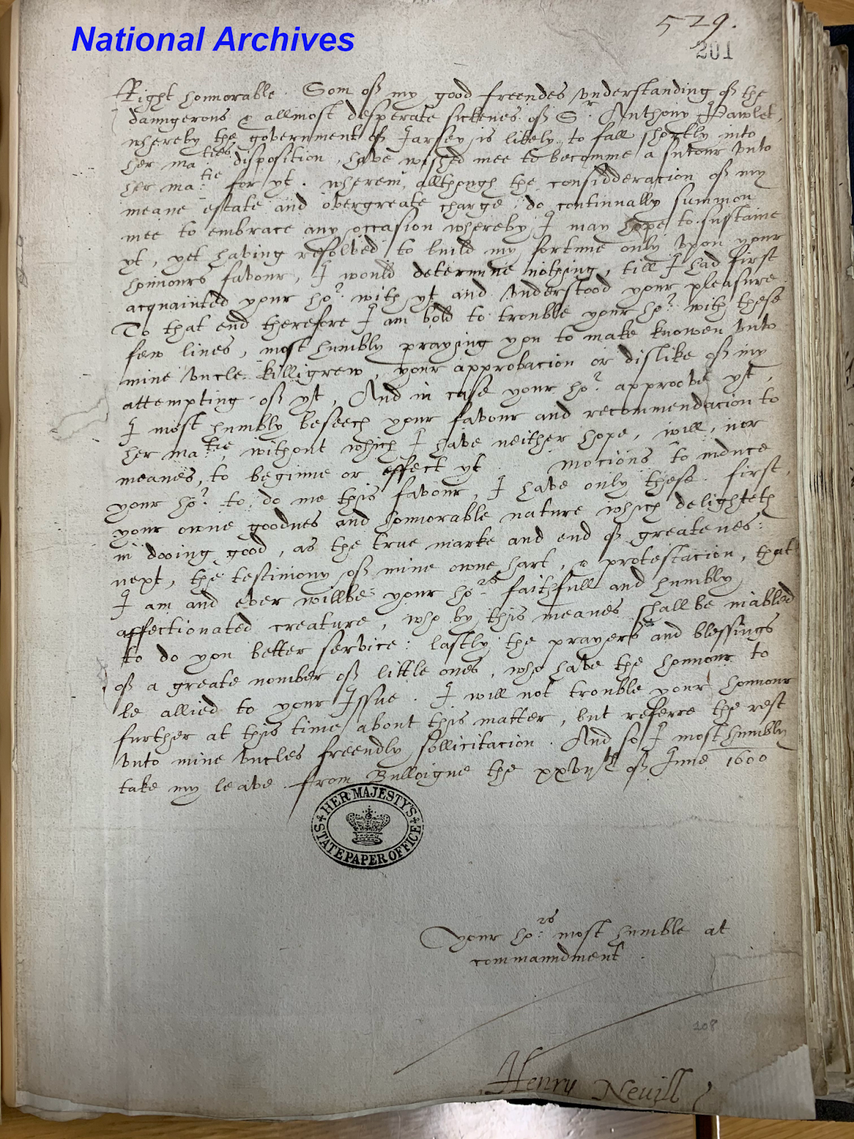 Ken Feinstein's Neville Research Blog: Part 1: Henry Neville ...