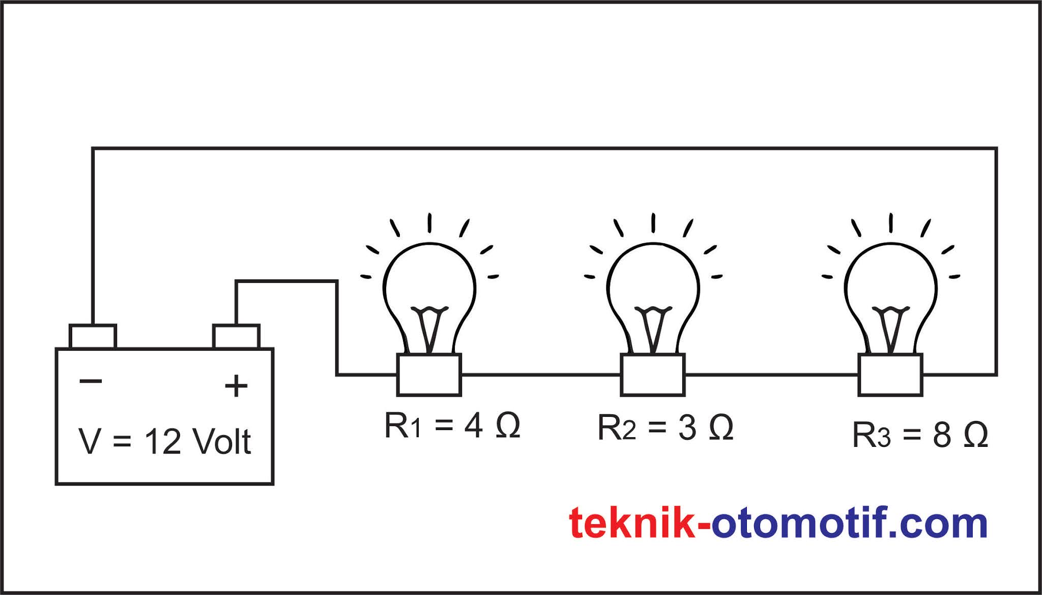 Menghitung Tahanan Total pada Rangkaian Seri, Paralel dan Campuran ...