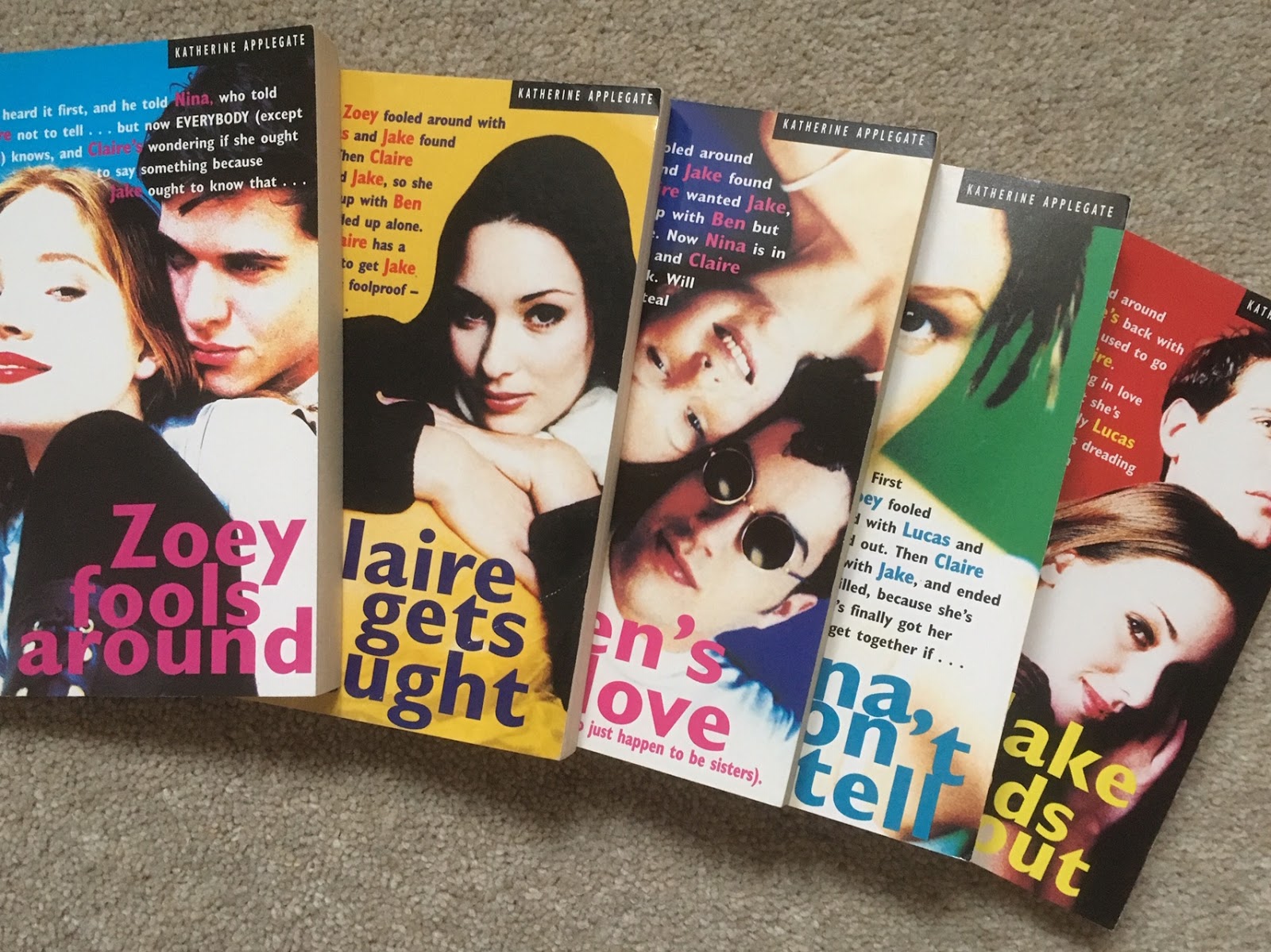 A Dream of Books: Teenage Favourites of the Past: Making Out series by ...