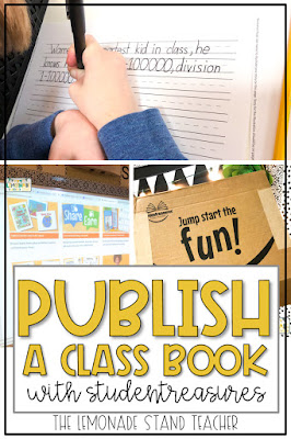 Publishing a Class Book | The Lemonade Stand