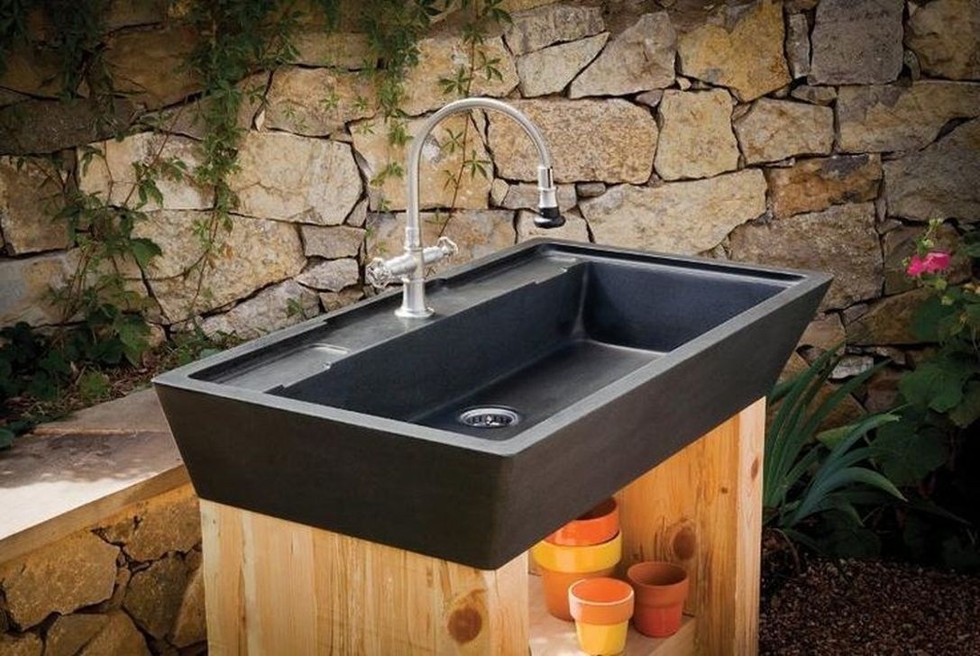 44 Best And Simple Outdoor Sink Design Ideas On A Budget | ARA HOME