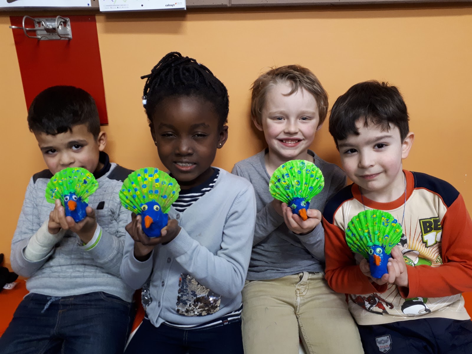 klas1vcsr: We zijn zo fier als een pauw!