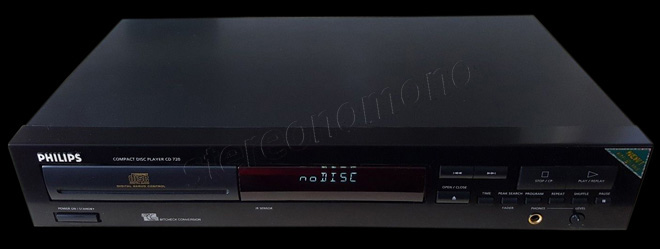 stereonomono - audio Hi Fi Compendium - 14 years on-line: Philips CD-720
