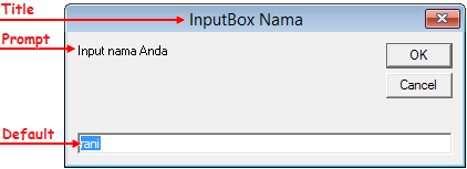 VB6: Input Box