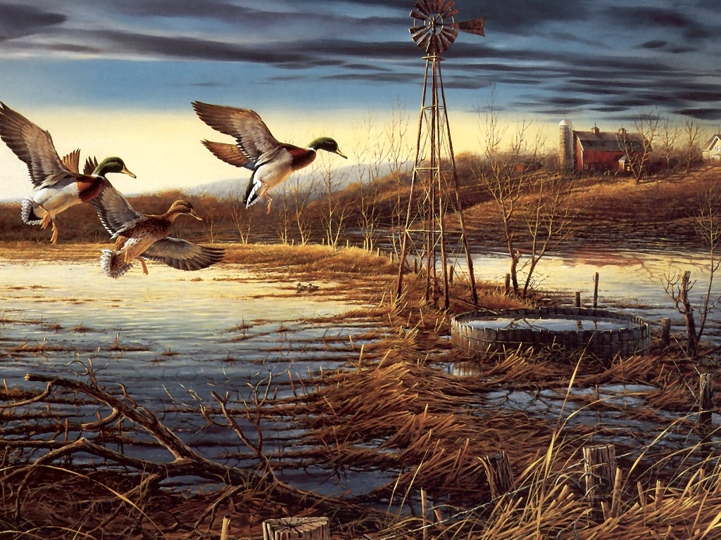 Terry Avon Redlin | Landscape Wildlife painter | Tutt'Art@ | Pittura ...