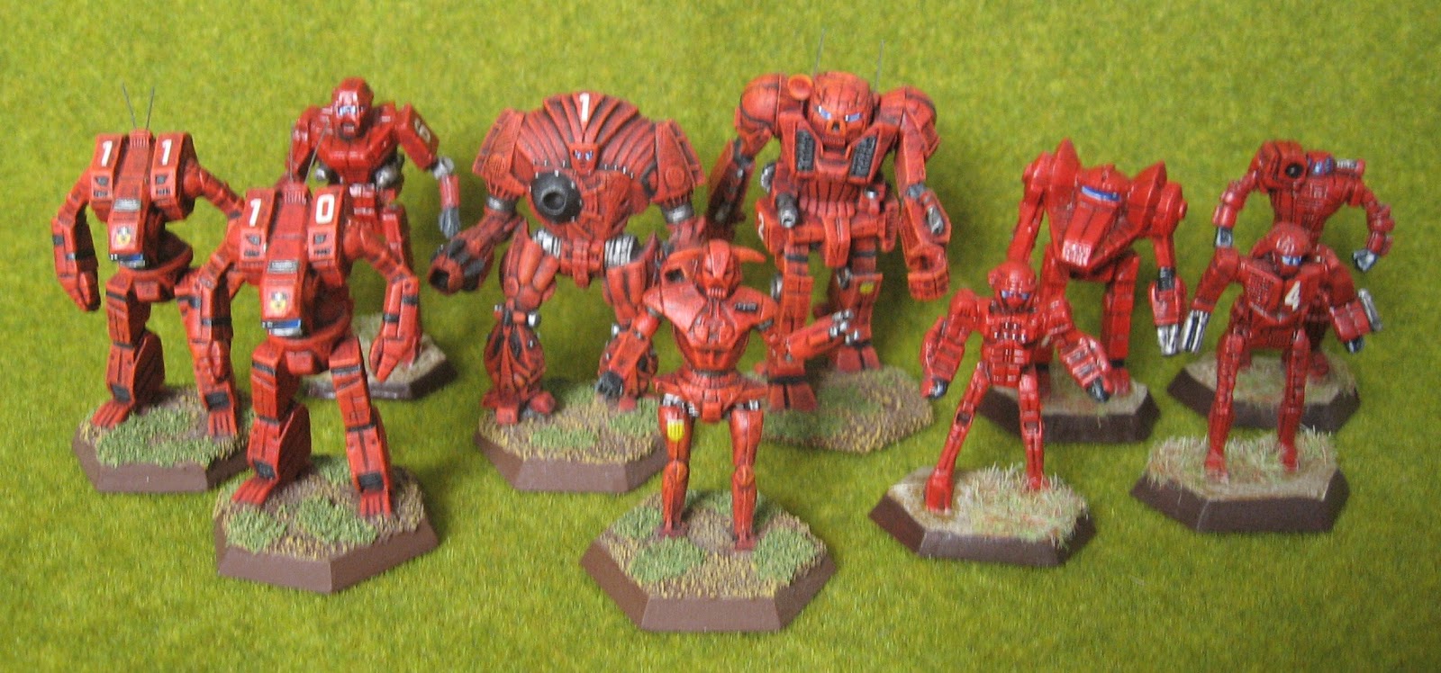 The Owl Bear's Lair: Battletech Draconis Combine battlemechs ...