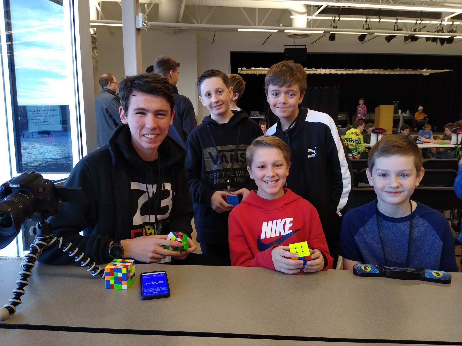 The Colemans: Cubing Competition