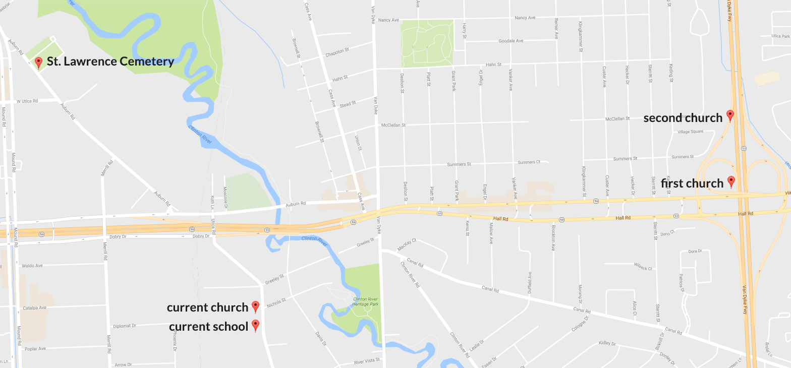 Detroit Church Blog: St. Lawrence Parish (Utica)