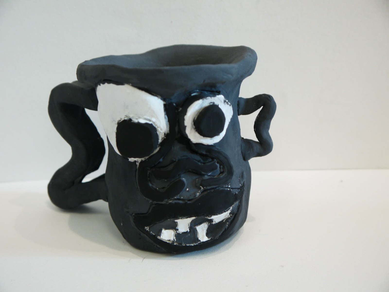 Miamisburg Middle School Art: Clay Character Bowls and Ugly Mugs!