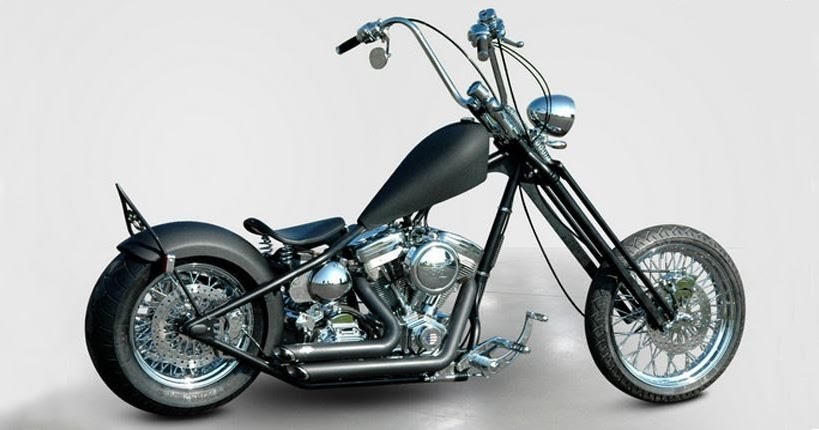 Custom dan sparepart: Sejarah motor chopper