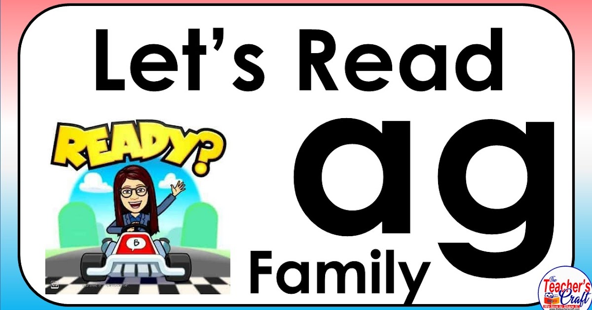 AG FAMILY LETTER SOUND - The Teacher's Craft