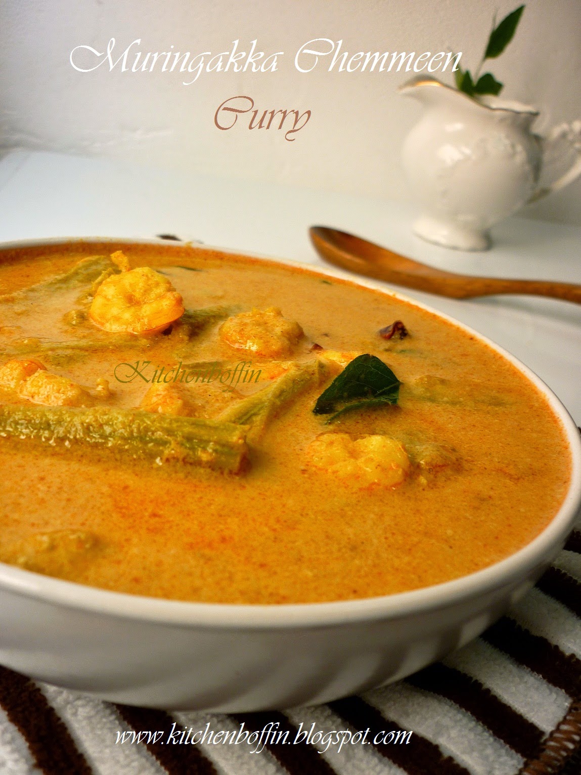 Kitchen Boffin: Muringakka Chemmeen Curry/ Prawn Drumstick Curry
