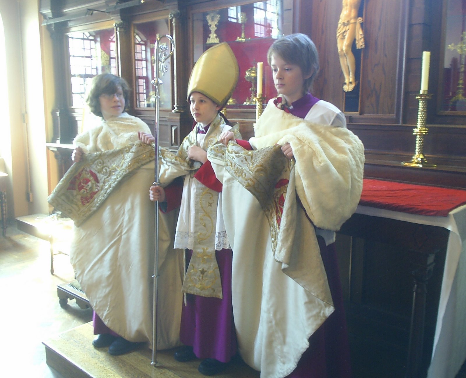 Customs and Traditions: The Boy Bishop ~ Liturgical Arts Journal