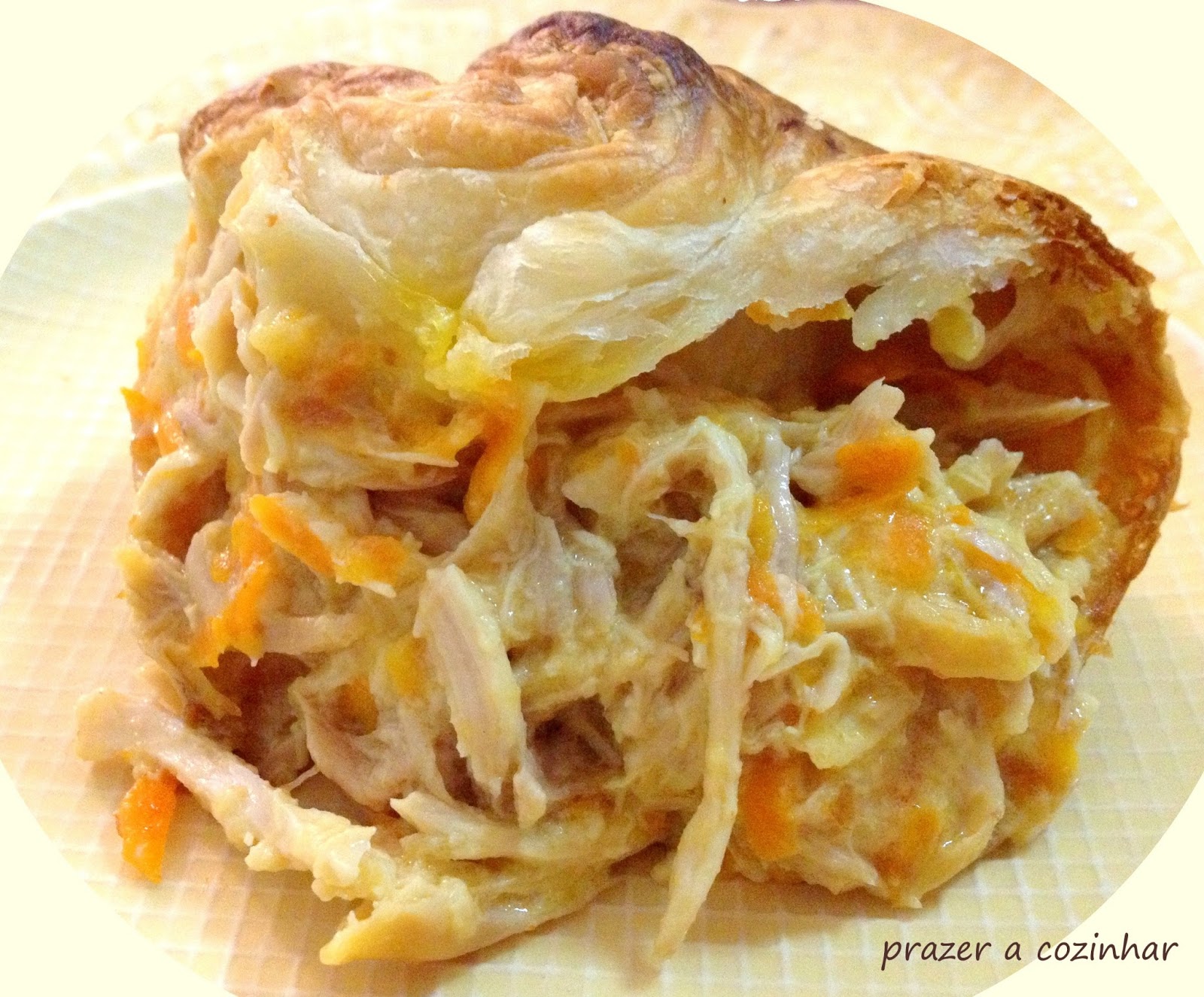 PRAZER A COZINHAR: Empada gigante de frango