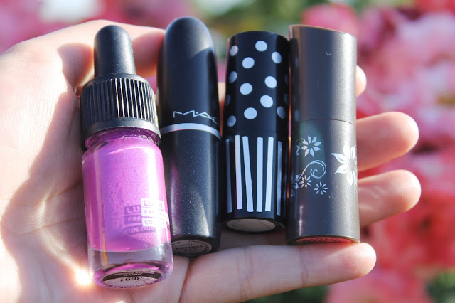 Mis labiales morados / guapa natural