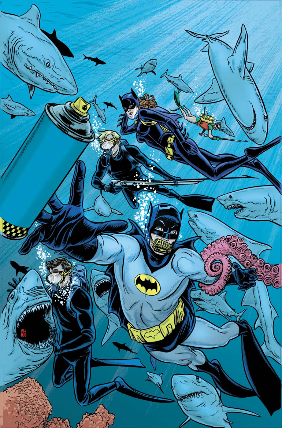 The Dork Review: Batman VS Sharks